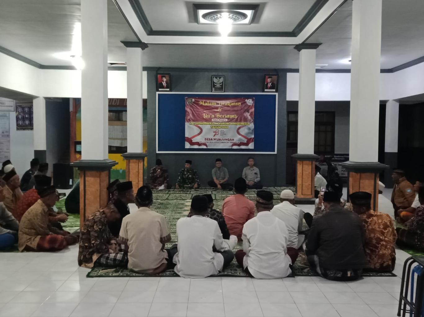 MALAM TIRAKATAN DAN DO'A BERSAMA DALAM RANGKA HUT KEMERDEKAAN REPUBLIK ...