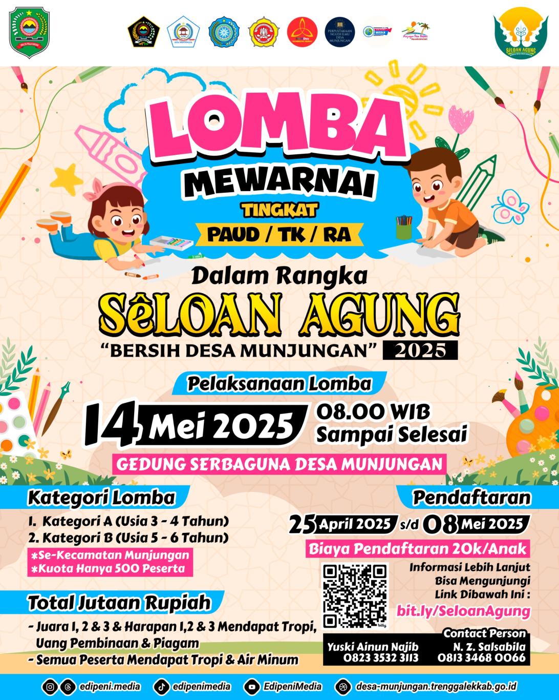 SELOAN AGUNG BERSIH DESA MUNJUNGAN - Website Desa Munjungan